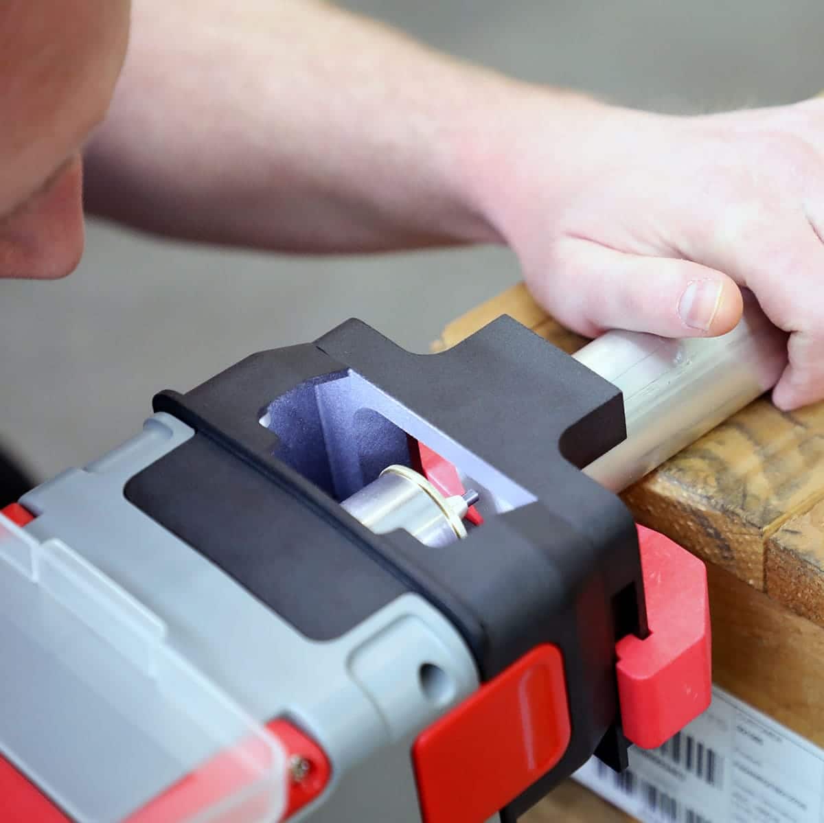 Small End of Bar Marker Mask - Pryor Marking Machines