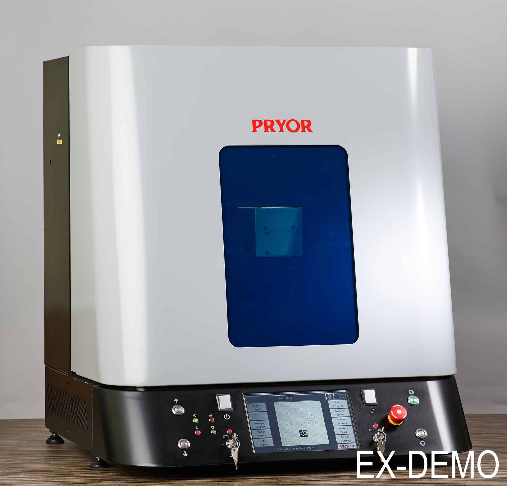 Bench Laser - Ex-Demo Model marking machine - Pryor Marking Machines
